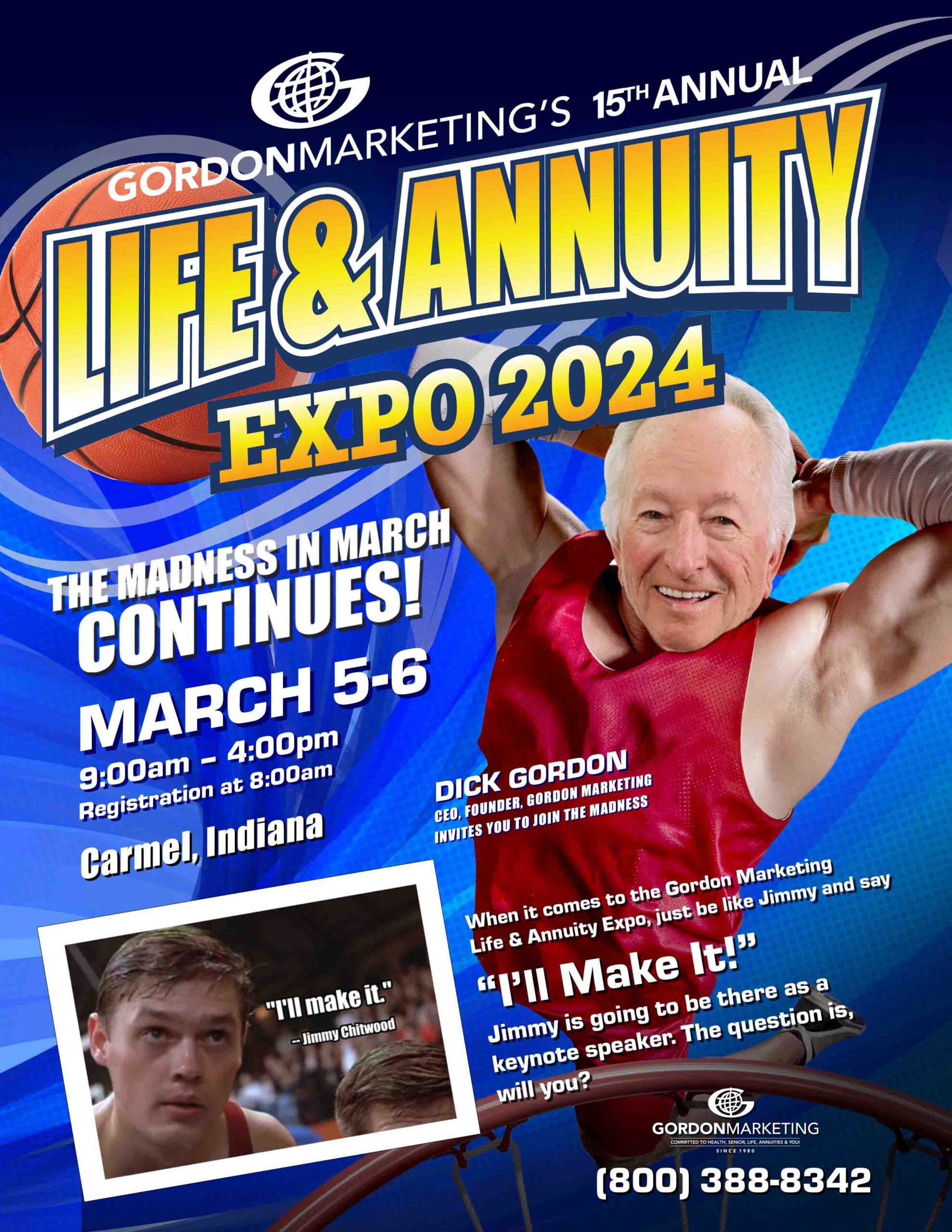 Life and Annuity Expo 2024 Gordon Marketing Insurance Broker FMO IMO